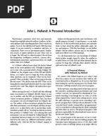 The Self-Directed Search | PDF | Counseling Psychology | Psychometrics