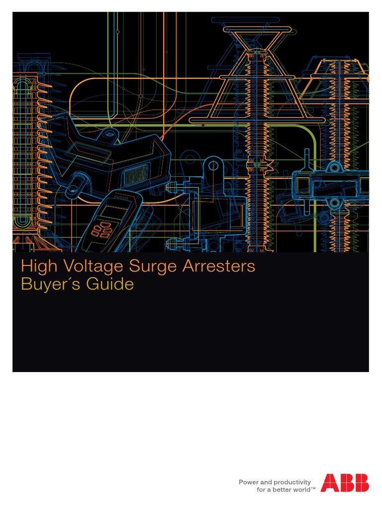 Descargadores ABB - Guia Del Comprador | PDF | Insulator (Electricity) | Electric Power Transmission