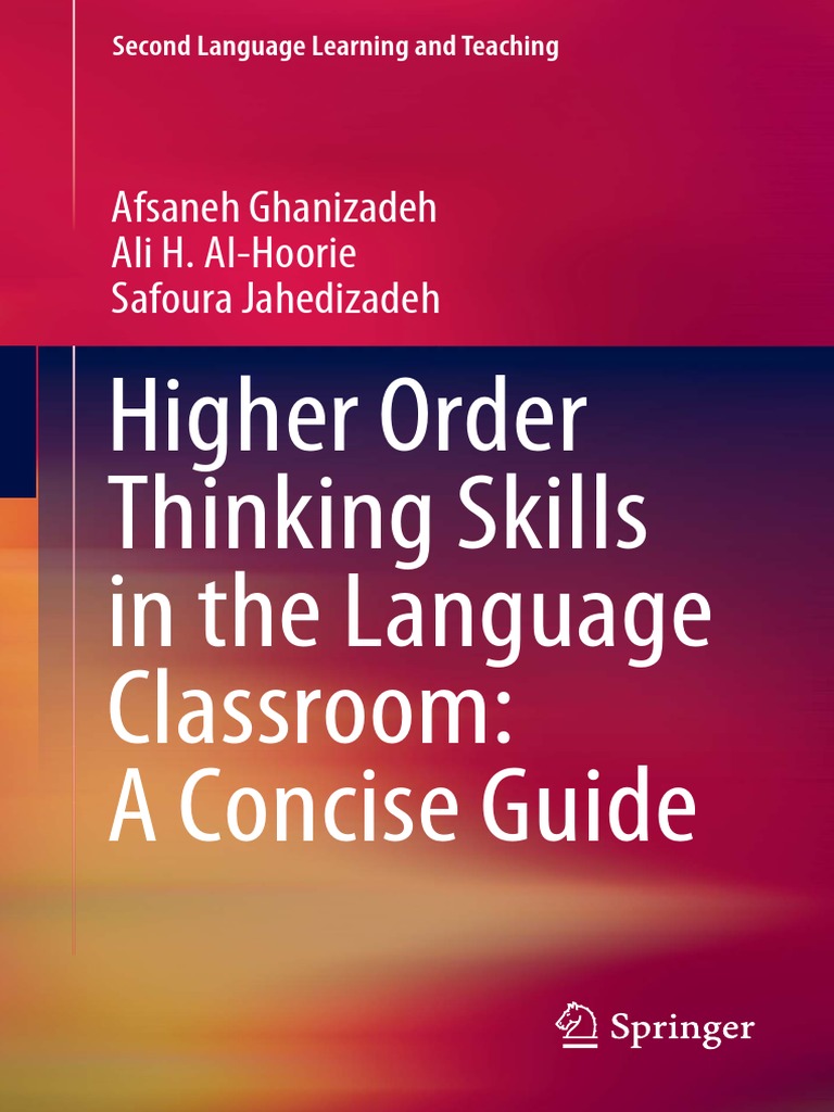 1-Higher Order Thinking Skills in The Language Classroom - VG | PDF