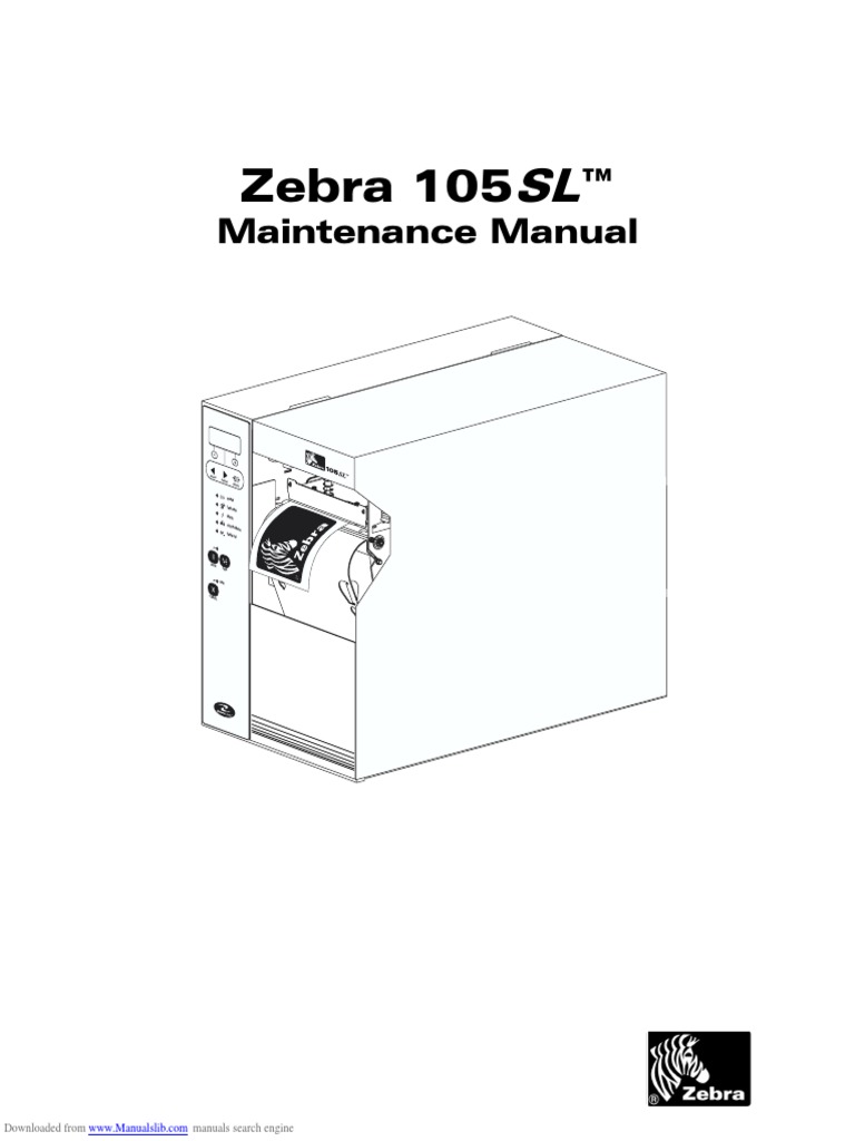 Zebra 105SL Manual | PDF | Electromagnetic Interference | Computing