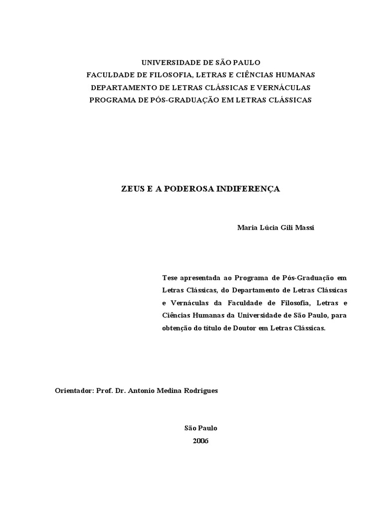 (Homero) Hinos Homéricos - Maria Lucia Massi | PDF | Mitologia grega | Hera