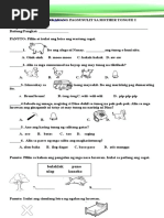 Performance Task in MAKABANSA | PDF