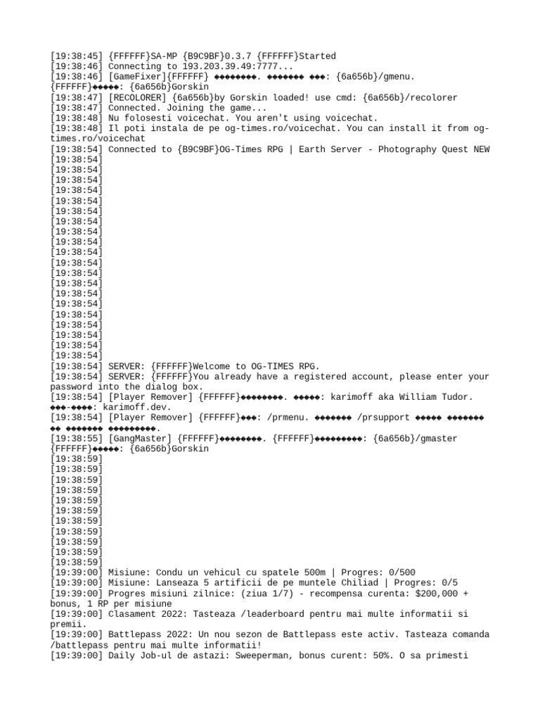 Chat Log | PDF | Commercial Vehicles | Land Transport