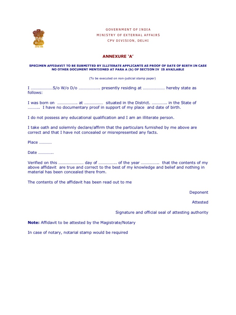Annexure A' | PDF