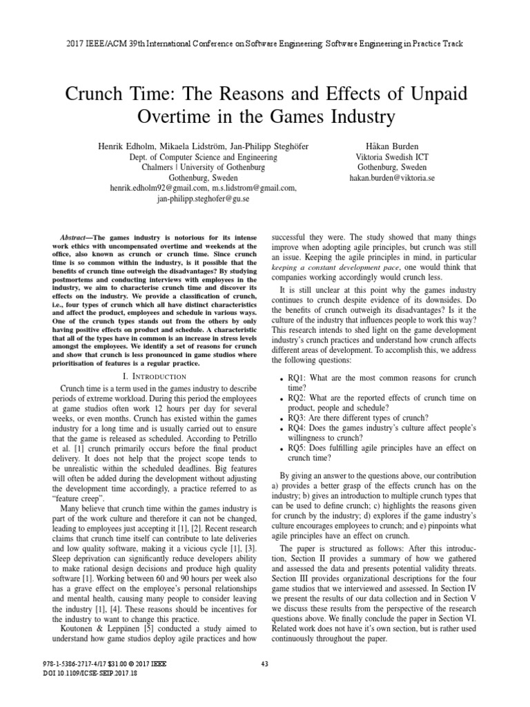 Edholm, H., Lidstrom, M., Steghofer, J.-P., & Burden, H. (2017 ...