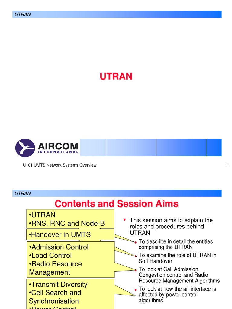 UTRAN | PDF