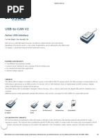 CANcaseXL DataSheet en | PDF | Usb | Device Driver
