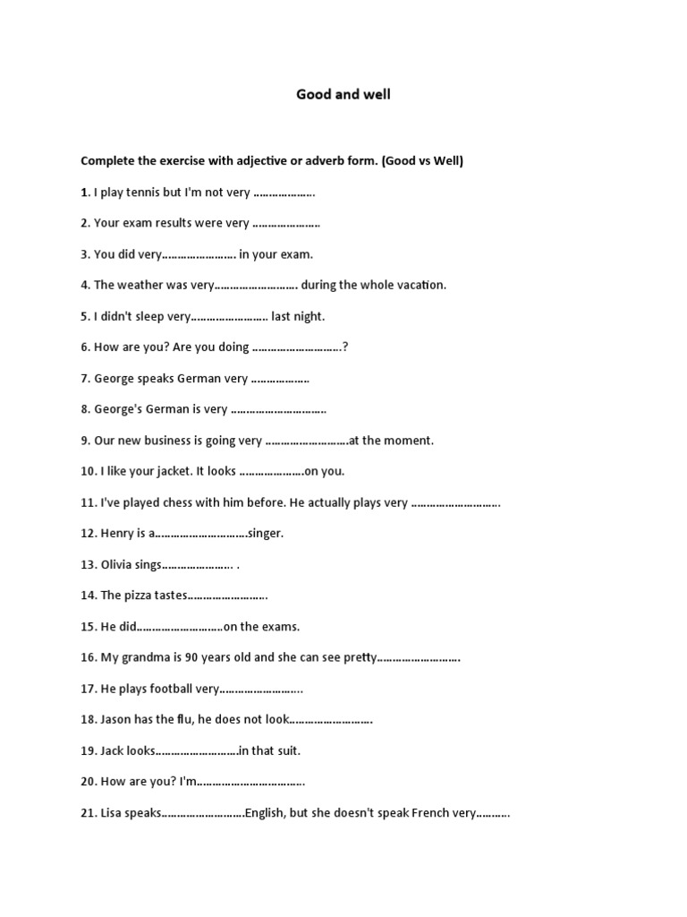 Good and Well | PDF | Sports & Recreation | Language Arts & Discipline