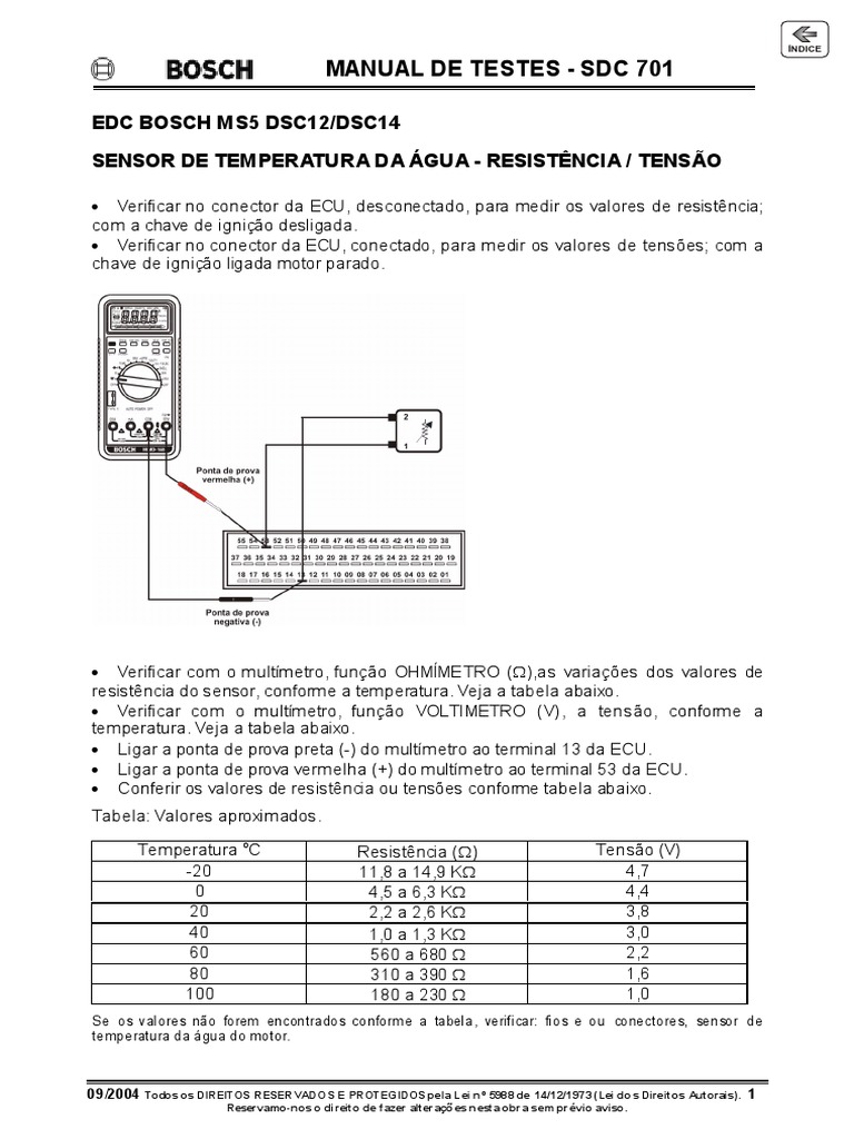 Edc - Bosch - ms5 - dcs12 - dsc14 01 | PDF | Eletrônicos | Eletromagnetismo