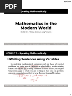 Activity #4: Give 5 Examples of Universal Statement, Conditional ...