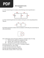 Basic Electronics (BBEE103/BBEE203) - Question Bank - VTU | PDF | Rectifier | Bipolar Junction ...