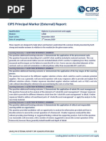 CIPS MER Assessment Candidate Guide Incl Appendices | PDF | Procurement ...