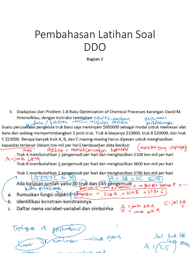 Latihan Soal DDO Bagian 2 | PDF