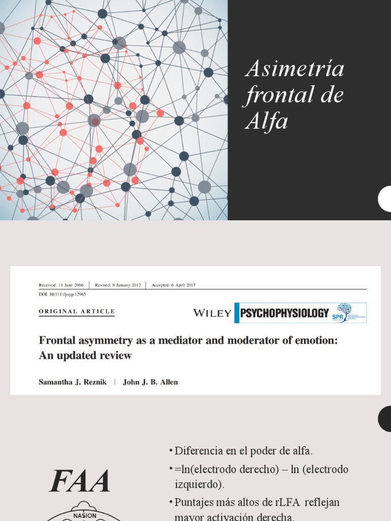Asimetría Frontal de Alfa2 | PDF | Sicología | Ciencia cognitiva