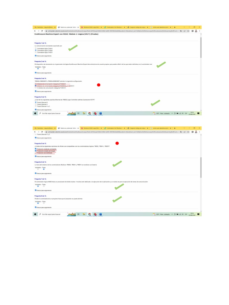 M262 Módulo 1 Schneider Electric | PDF