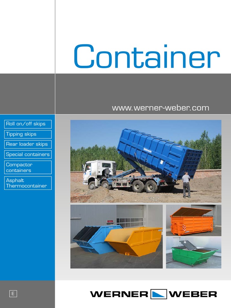 Container | PDF | Door | Waste