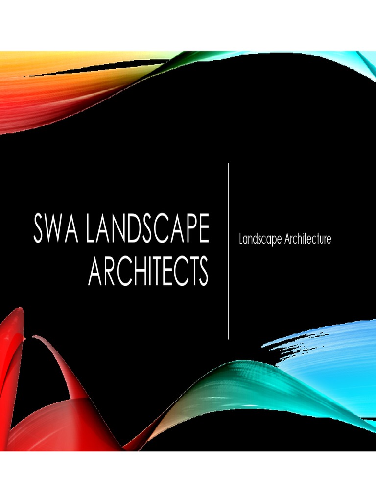 16 SWA Landscape | PDF | Roof | Landscape
