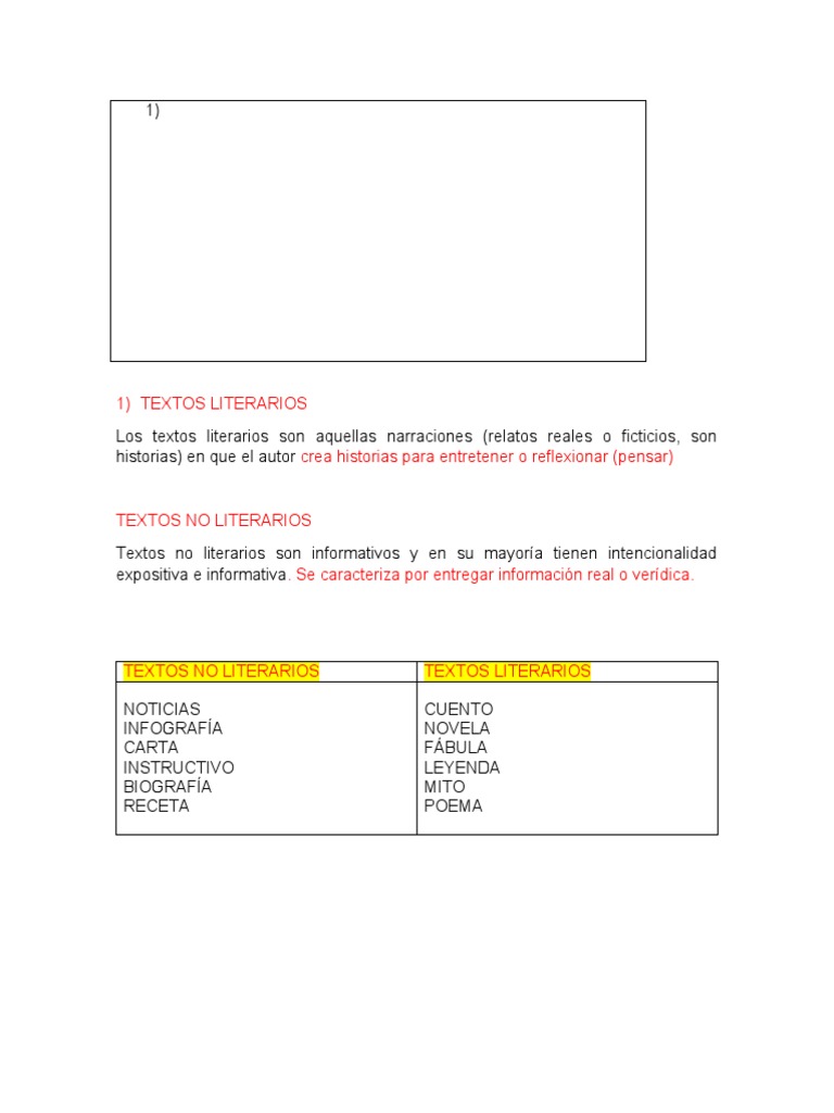 Resumen Lenguaje1 | PDF | Clásicos | Ficción general