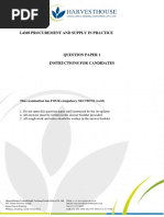 CIPS L5M4 - LO1 Questions and Sample Answers | PDF | Performance Indicator | Procurement