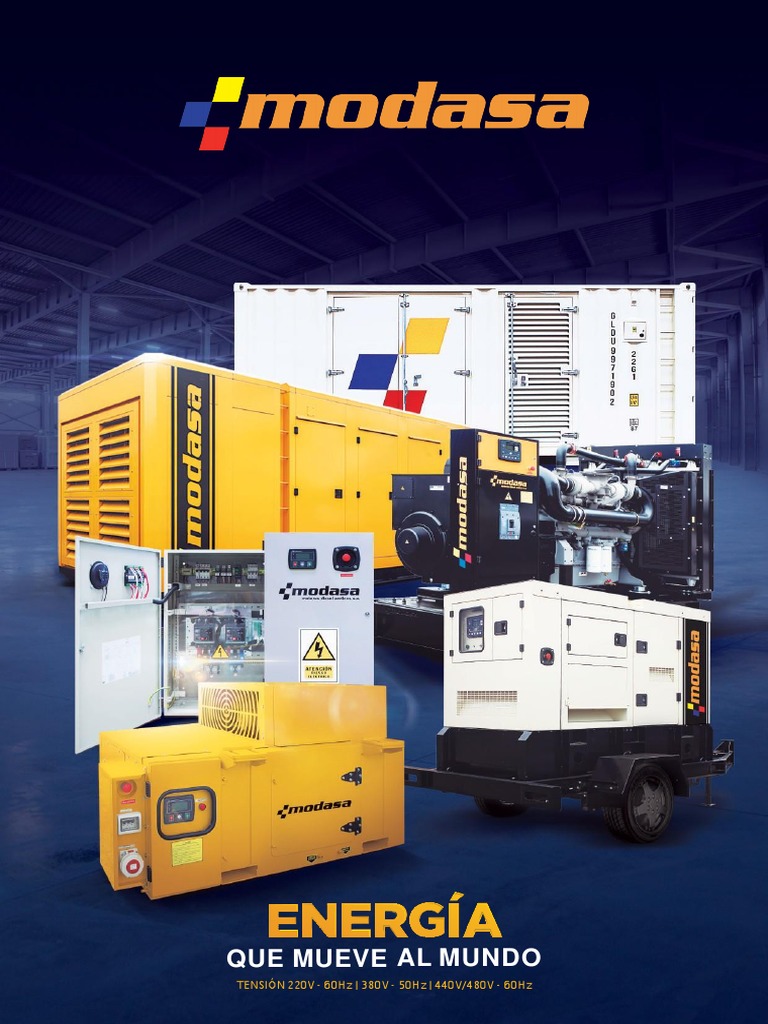 Brochure Modasa Ge | Descargar gratis PDF | Generador eléctrico ...