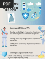 PPE Donning & Doffing SOP Guide | PDF | Personal Protective Equipment ...