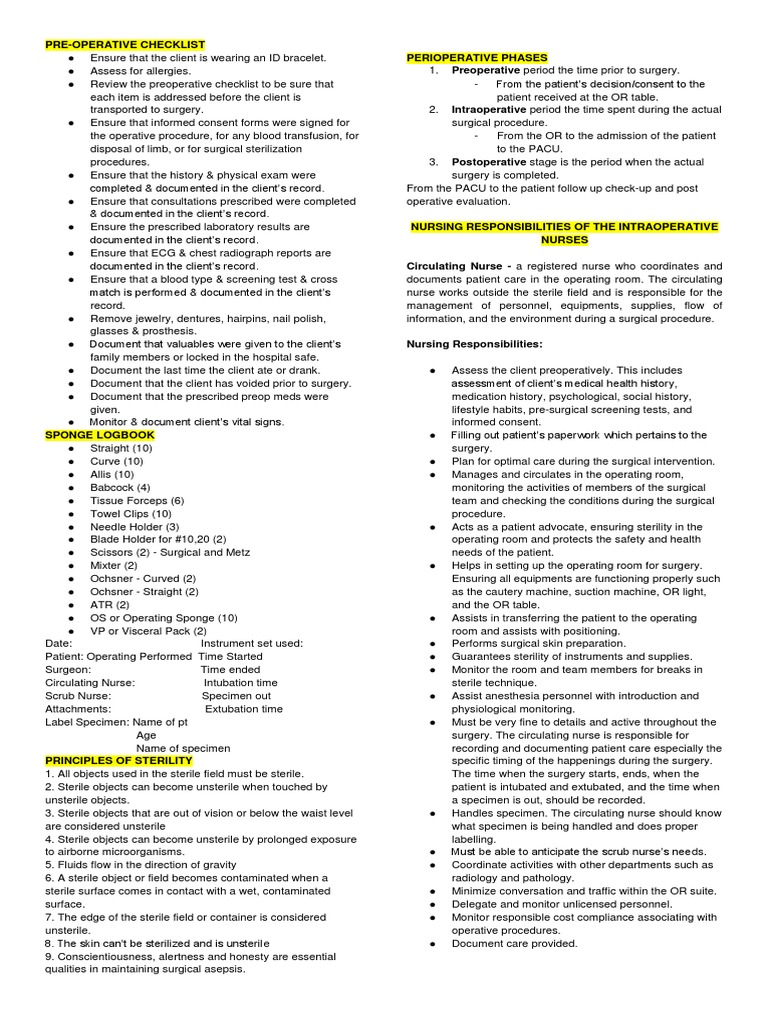 Operating Room | PDF | Blood Transfusion | Surgery