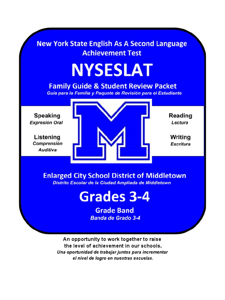 Grades 3-4 NYSESLAT Review Packet-ECSDM 2020 | PDF | Yarn