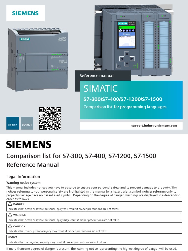 s71500 Compare Table en | PDF | Pointer (Computer Programming) | String (Computer Science)