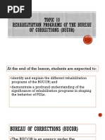 BJMP Welfare and Development Programs | PDF | Prison | Disability