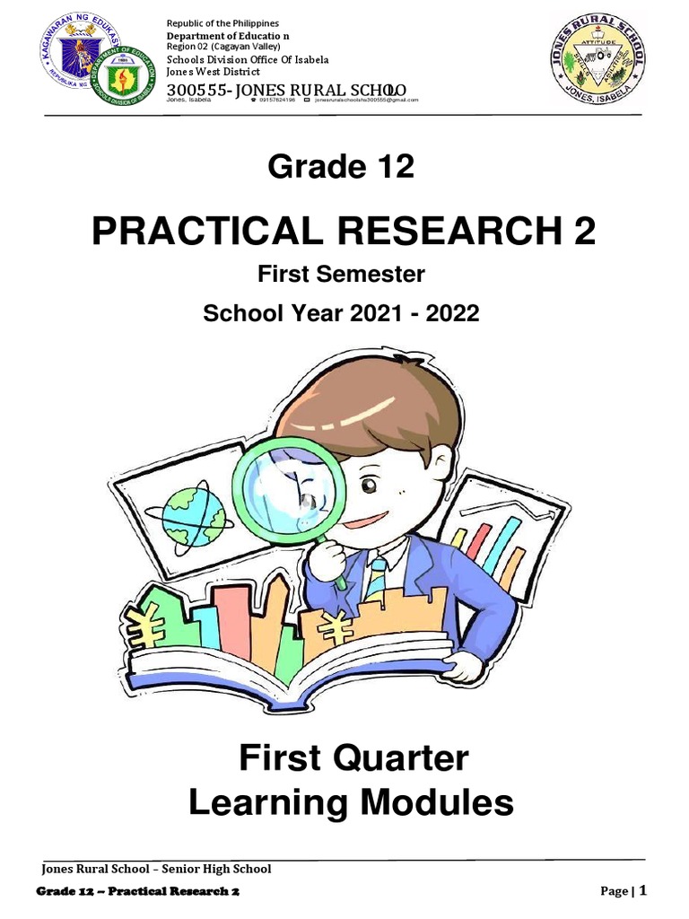 PR2 First Quarter | PDF | Level Of Measurement | Categorical Variable