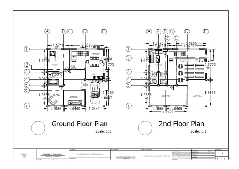 FLOORPLAN | PDF | Houses | Residential Buildings