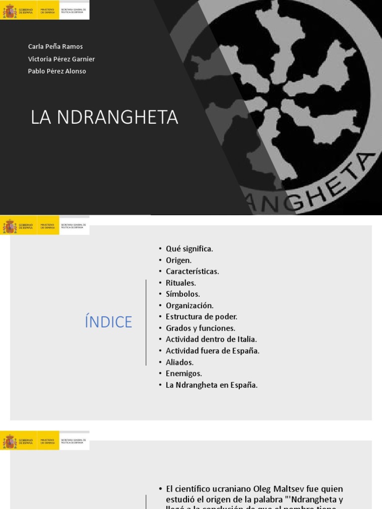 Ndrangheta: Mafia Calabresa en España | PDF | Crimen organizado | Crímenes