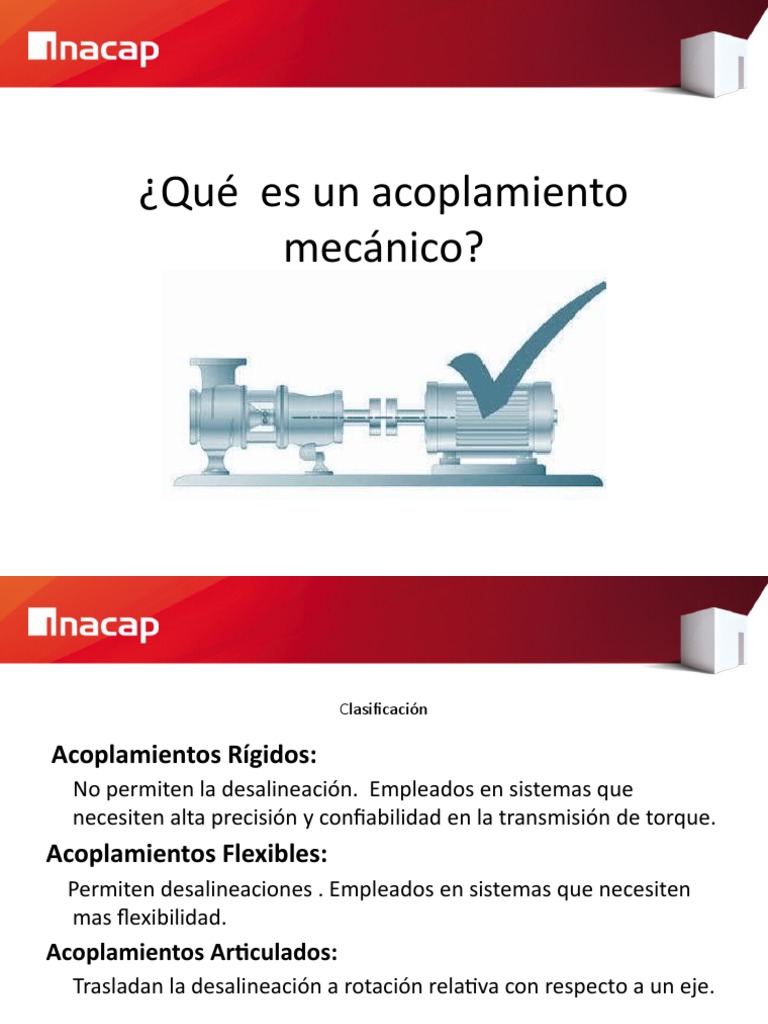 ACOPLAMIENTO | PDF | Mecánica | Ingeniería mecánica