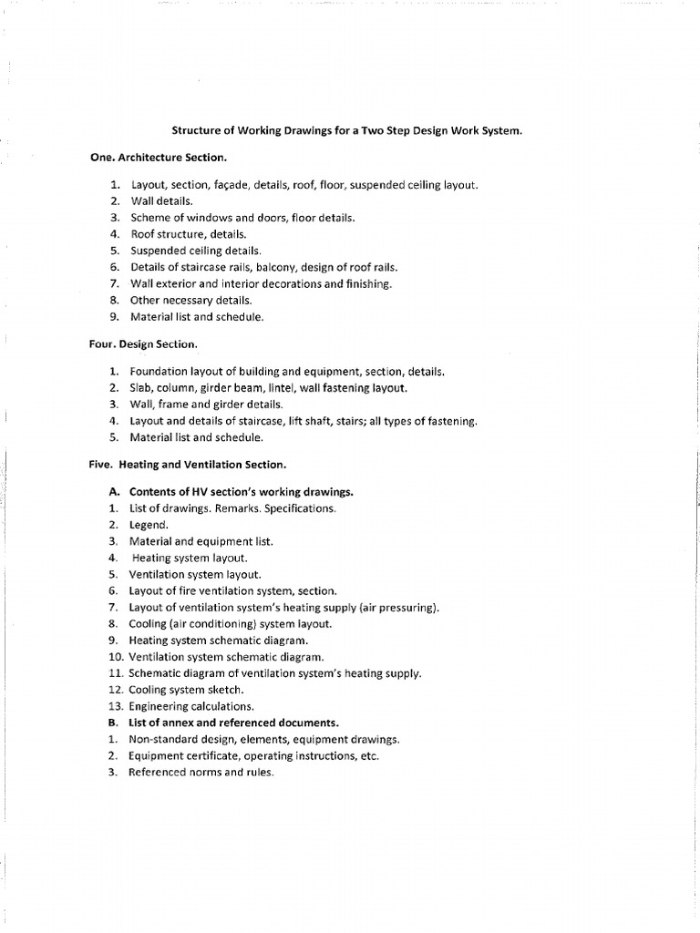 Working Drawings English | PDF