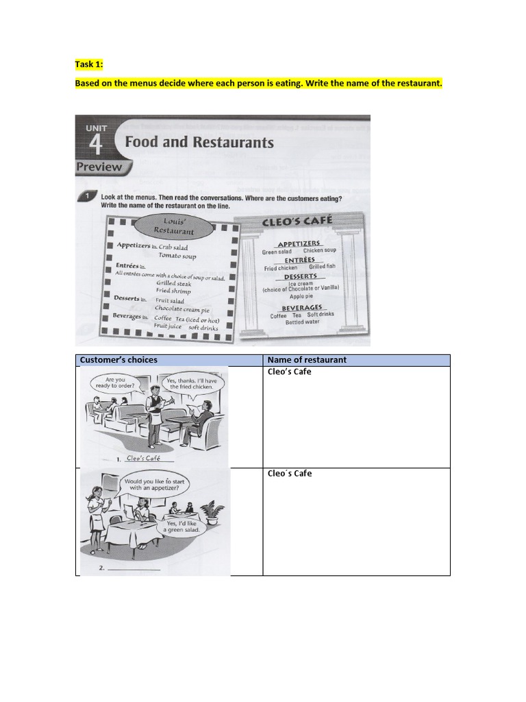 Task 1 (4) Level 4 Sem3 | PDF