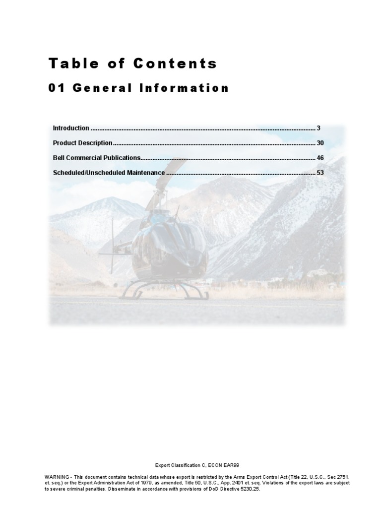 Apostila Bell 505 - Compressed | PDF | Troubleshooting | Fuselage