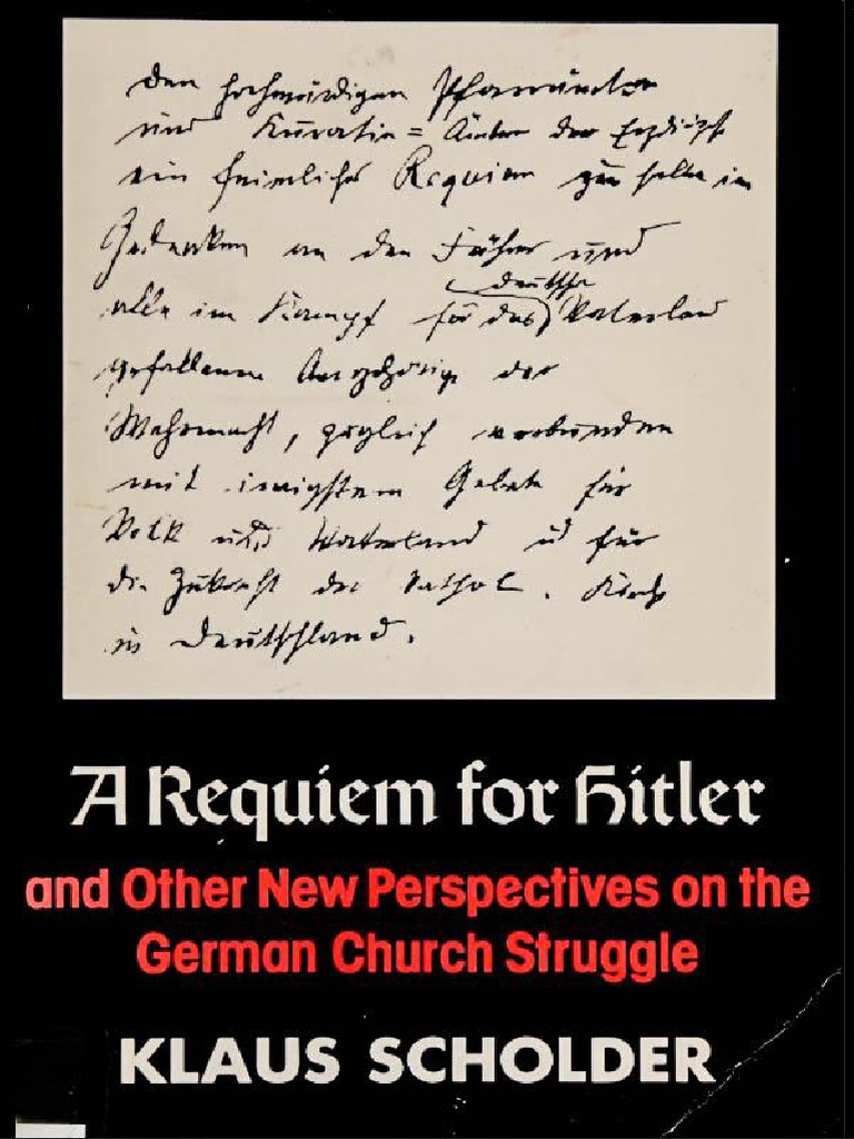 A Requiem For Hitler-Kalus Scholder | PDF