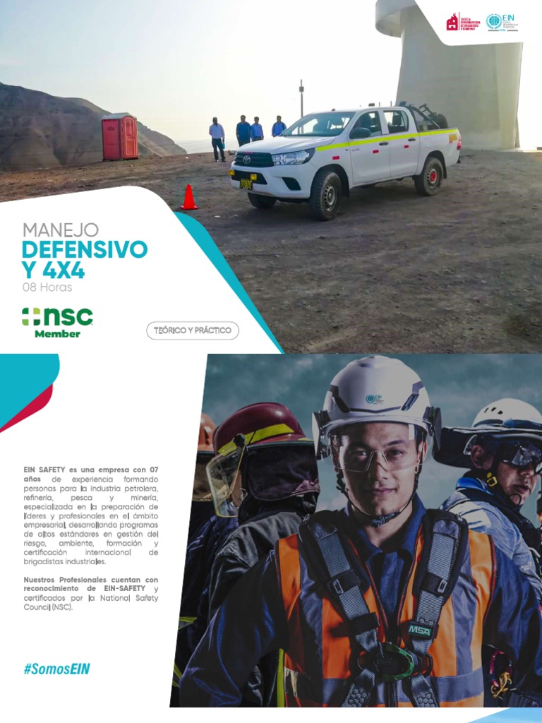 Manejo Defensivo y 4x4 NSC - 08 Horas | PDF
