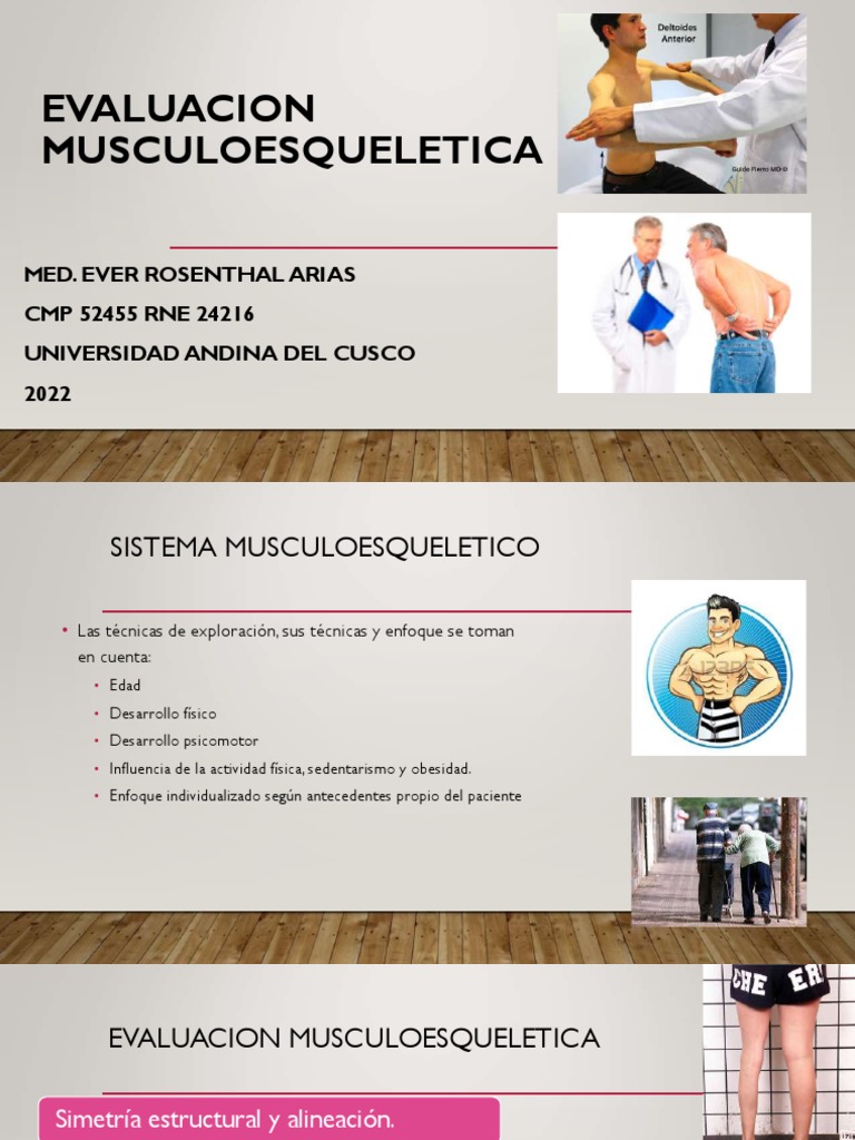 Evaluación Musculoesquelética y Movimiento | PDF | Rodilla | Articulaciones