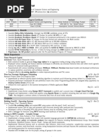 IIM CV Template | PDF