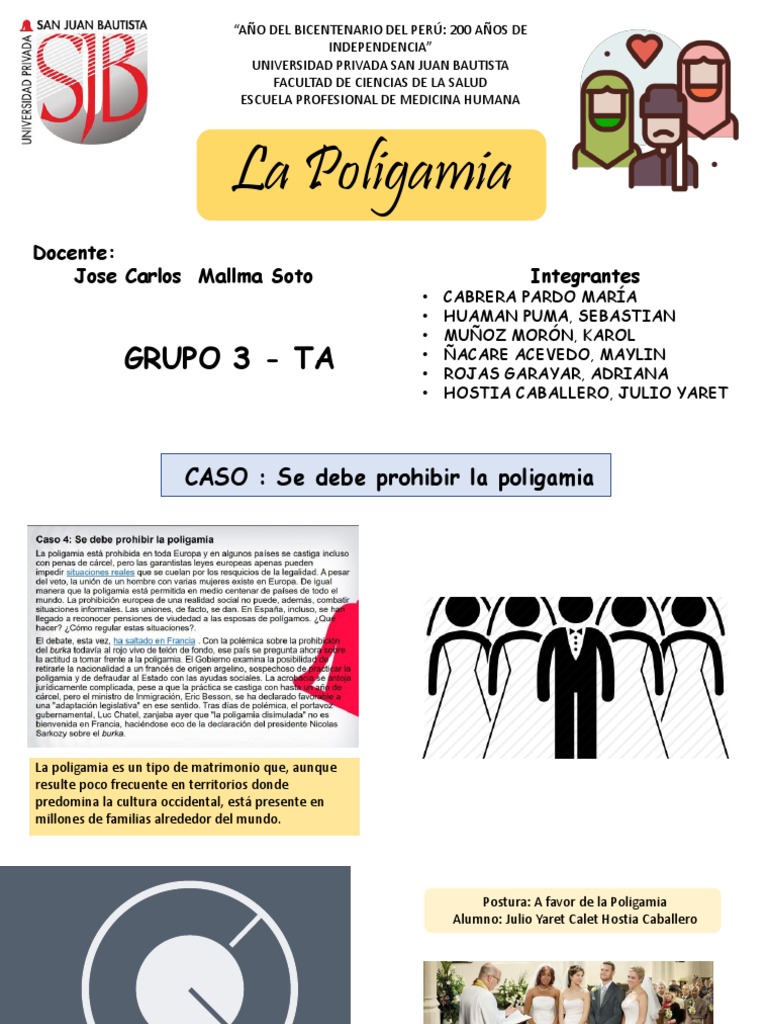 Debate Sobre La Poligamia | PDF