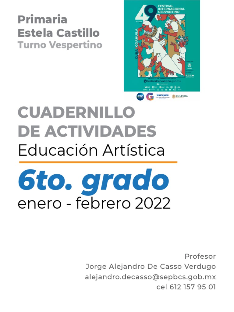 Cuadernillo 6to Grado | PDF