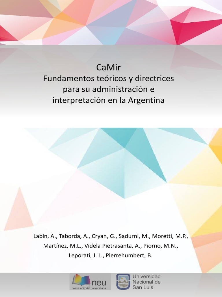 CaMir R | PDF | Teoría de apego | Las emociones