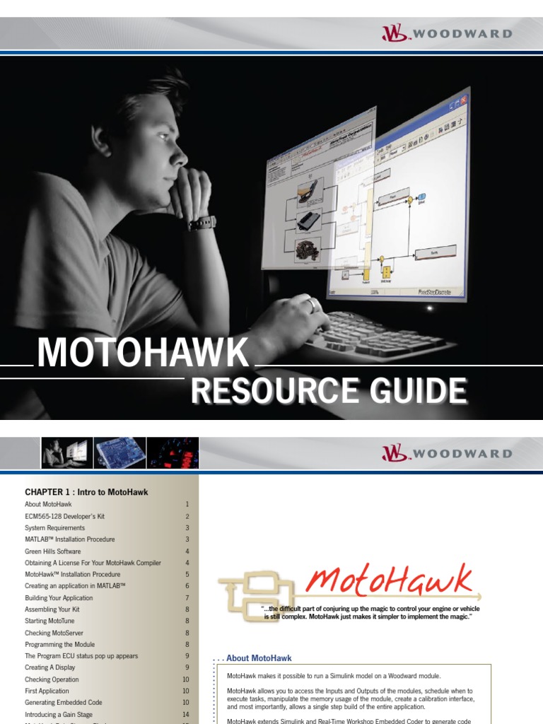 MotoHawk Resource Guide 36333-1 | PDF | Installation (Computer Programs) | Icon (Computing)