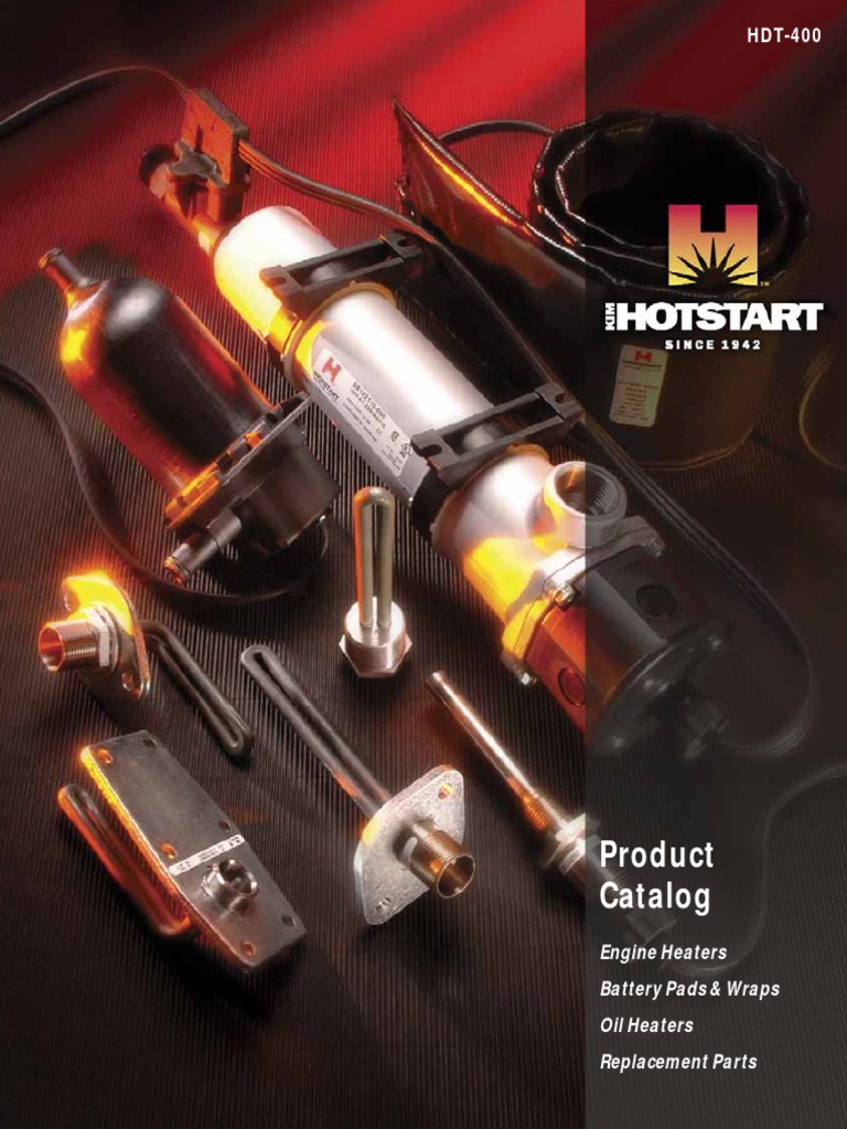 hdt-400 HOTSTART | PDF | Electric Heating | Thermostat
