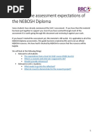 NEBOSH IDip Sample Exam | PDF