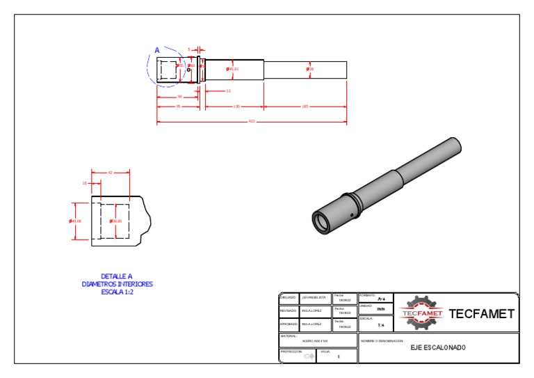 Eje 2 Escalonado | PDF