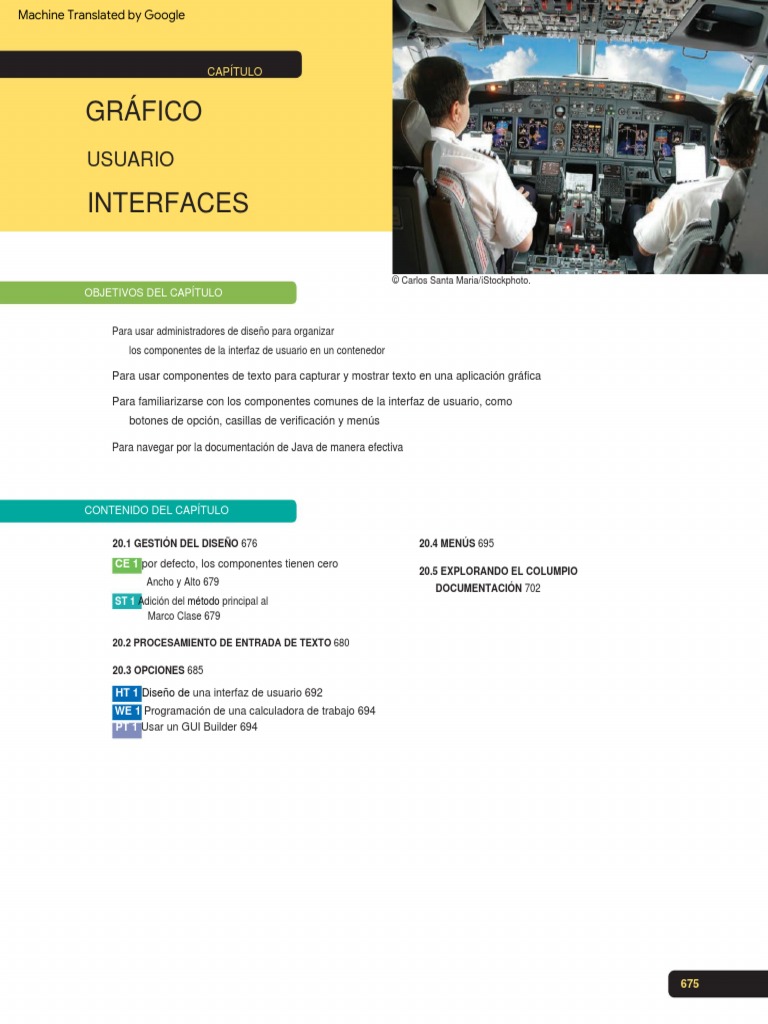 Graphical User Interfaces | PDF | Java (lenguaje de programación) | Interfaces gráficas de usuario