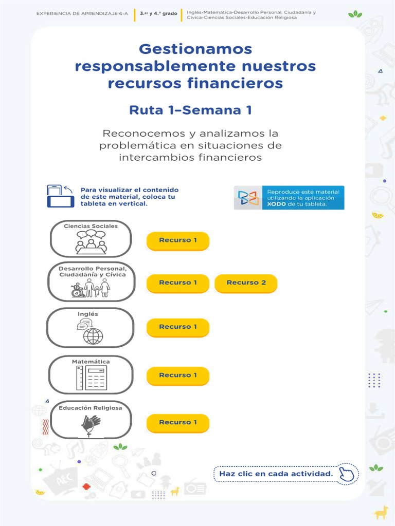 04 - Recursos - Ruta 1 - Sem 1 | PDF | Bancos | Los consumidores