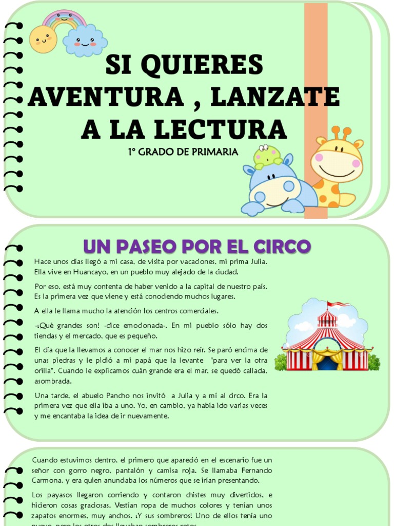 CUENTOS 1er Grado | PDF | El Principito | Hormiga